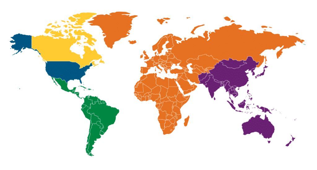 Map of IEEE Regions | IEEE Microwave Theory and ... - MTT-S
