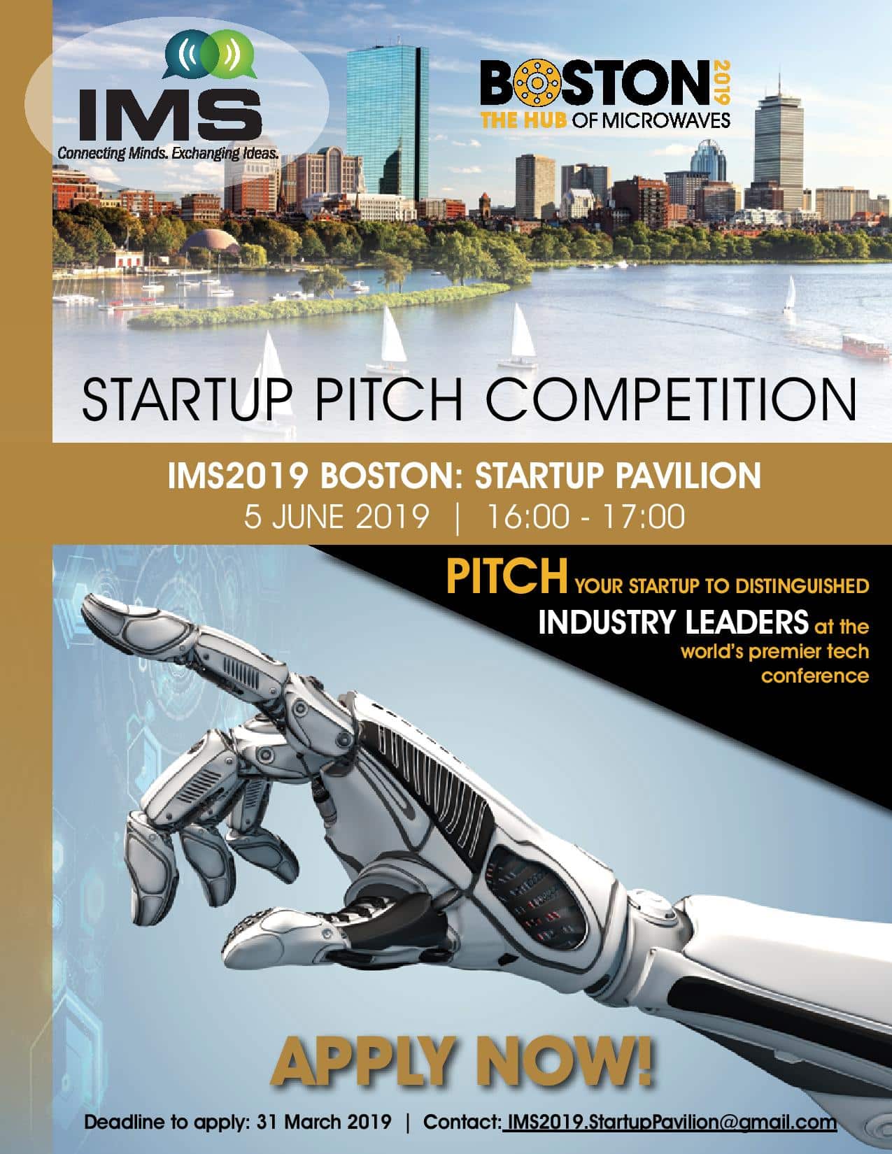 IMS 2019 Startup Pitch Competition - MTT-S