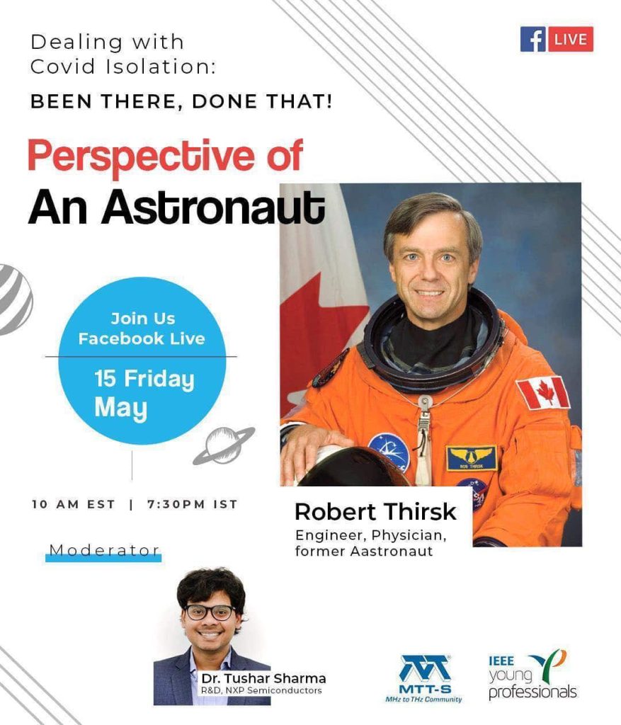 Live Session With Astronaut Robert Thirsk - MTT-S