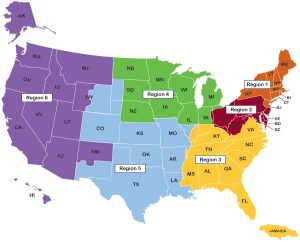 Map of IEEE Regions | IEEE Microwave Theory and ... - MTT-S
