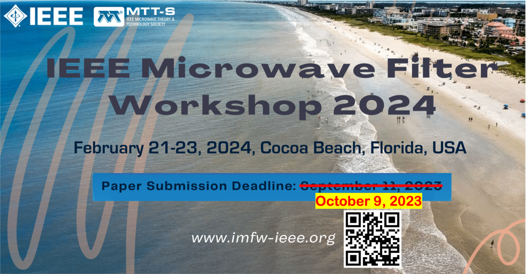 2024 IEEE INTERNATIONAL MICROWAVE FILTER WORKSHOP (IMFW) - MTT-S
