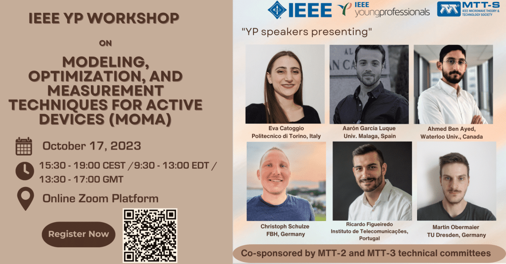 IEEE MTT-S Young Professionals Workshop on Modeling, Optimization, and ...