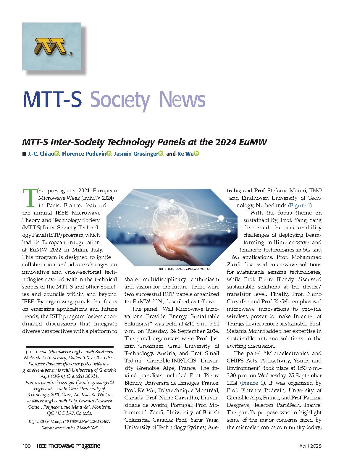 ISTP at APMC 2024 Column - MTT-S