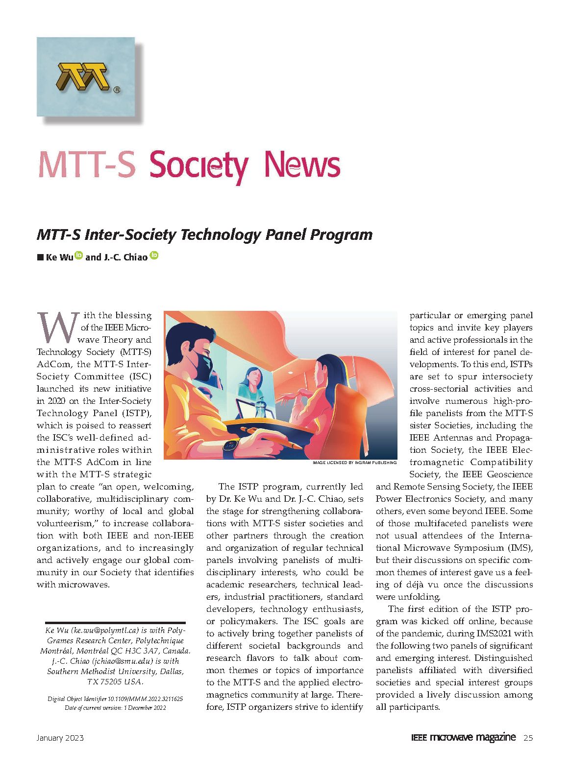 ISTP at IMS 2021 Column - MTT-S